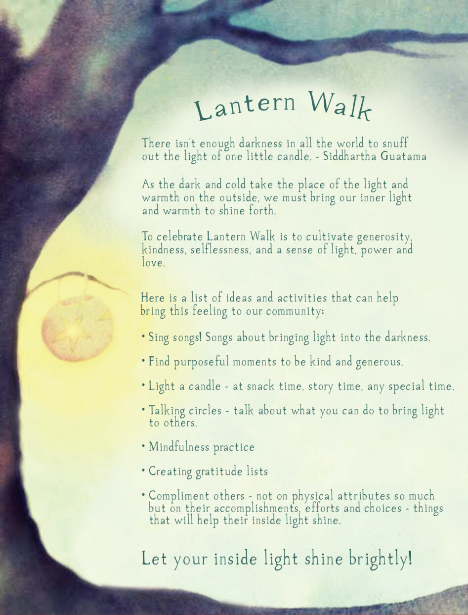 Lantern Walk - Mountain Sage Community School